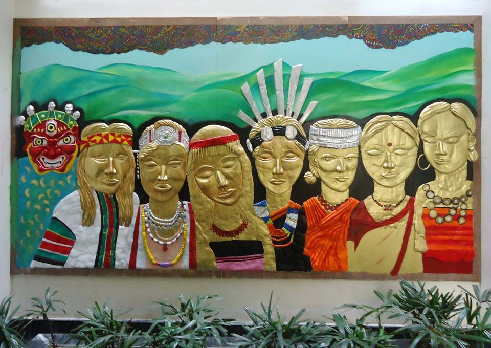 MURAL AT RGS | Tulirekha's Art World...